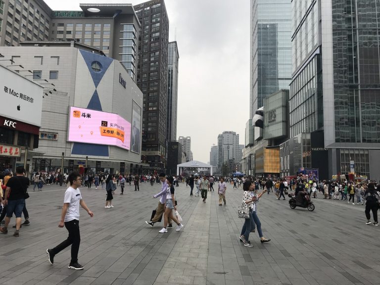 【中国四川省成都】 春熙路（Chunxilu）は成都の街の中心地 | 四川パンダ中国留学情報センター（海外留学情報センター）